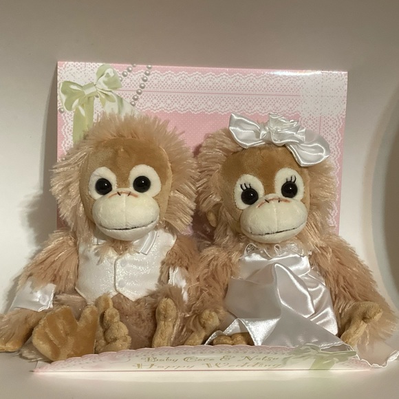 Sanrio | Other | Rare Happy Wedding Monkeys Baby Coco Natsu Plush Collectible Sanrio Hello Kitty ...
